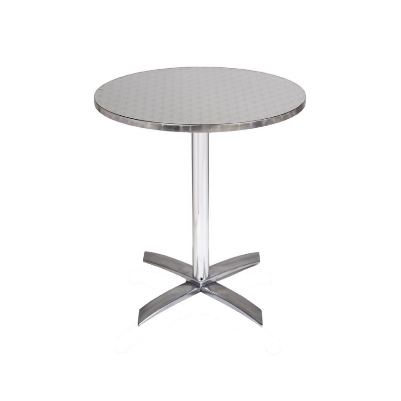 Round Nesting and Folding Café Table